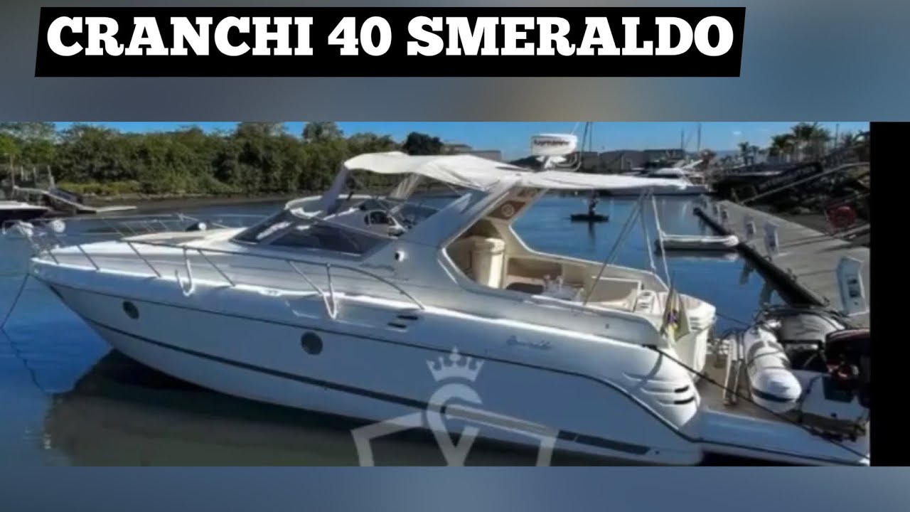 CRANCHI 40 Smeraldo BR - VENDIDA - YouTube