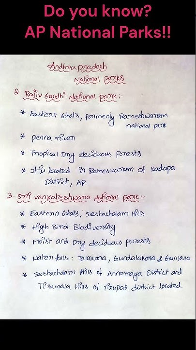 Do you know AP National Parks? - YouTube