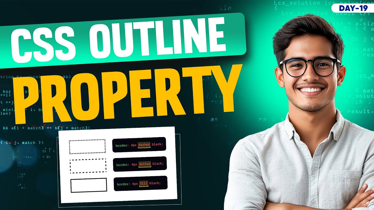 CSS Outline Property | Difference Between Border & Outline | Complete ...