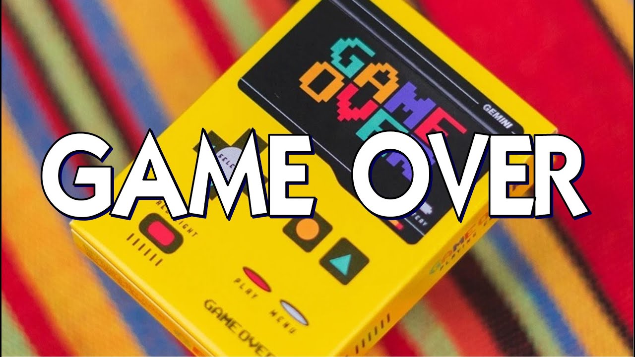 Deck Review - Game Over Playing Cards by Gemini Decks - YouTube