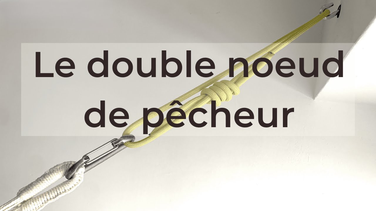 Double nœud de pêcheur : solide et fiable pour accrocher son hamac ...