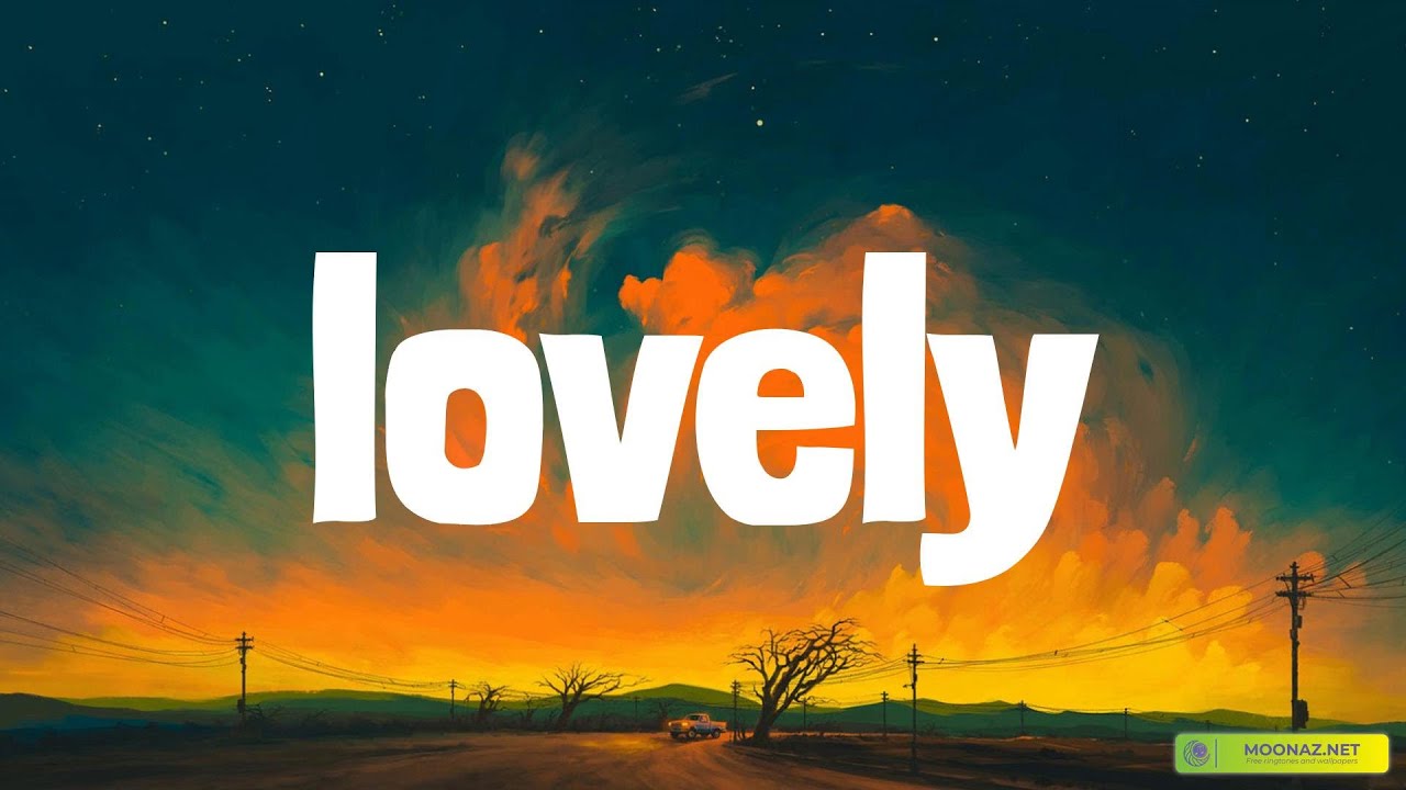 🎵Billie Eilish - lovely (Lyrics) - YouTube
