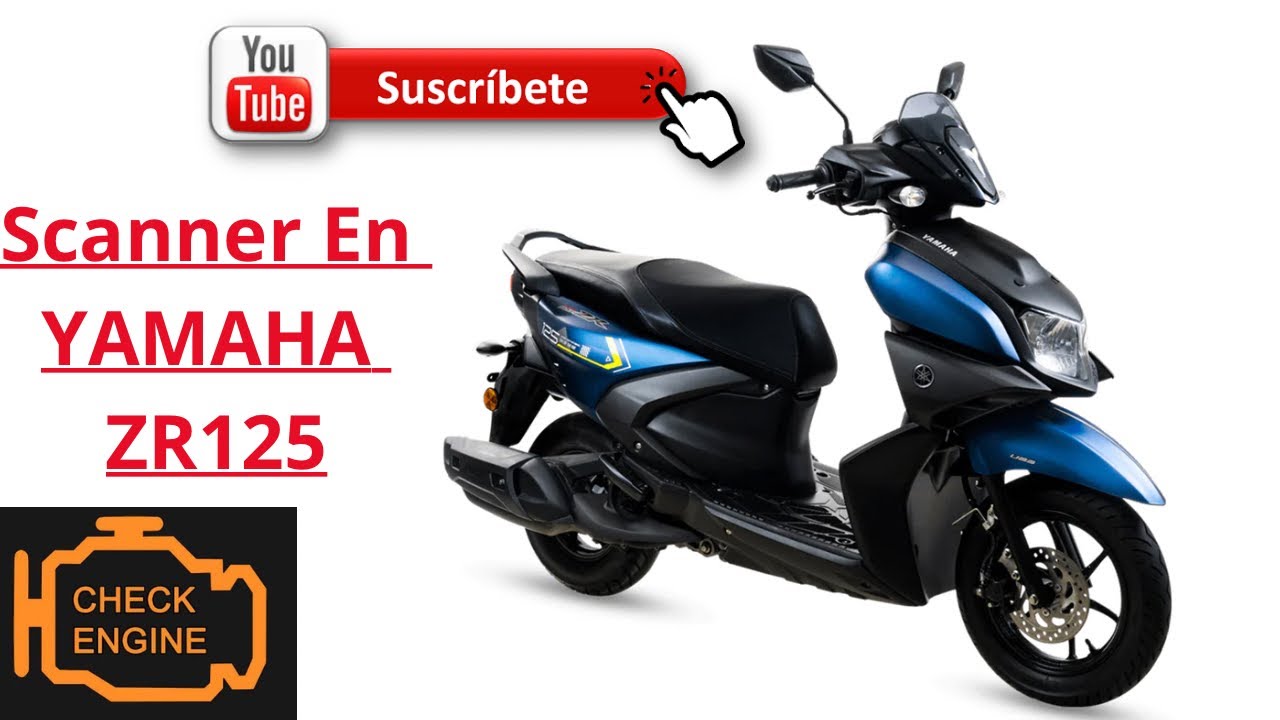 Scanner en Motor Yamaha Zr125 #yamaha #scanner - YouTube