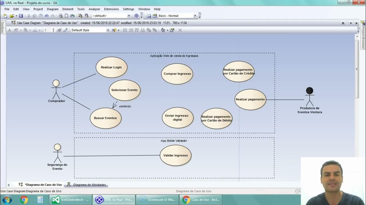 Aula 12 - Curso UML - Diagrama de Caso de Uso - Include - YouTube