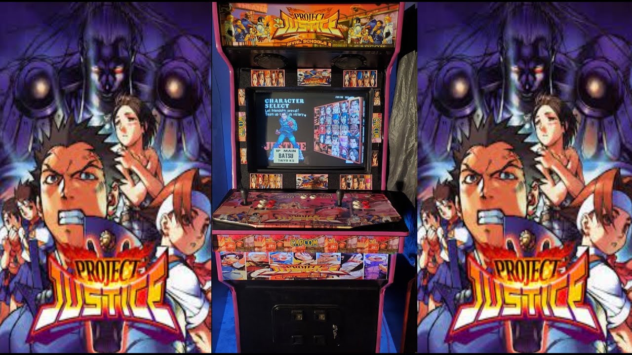 Project Justice Arcade(2000): Batsu, Hintata, & Shoma Free Mode Playthrough - YouTube