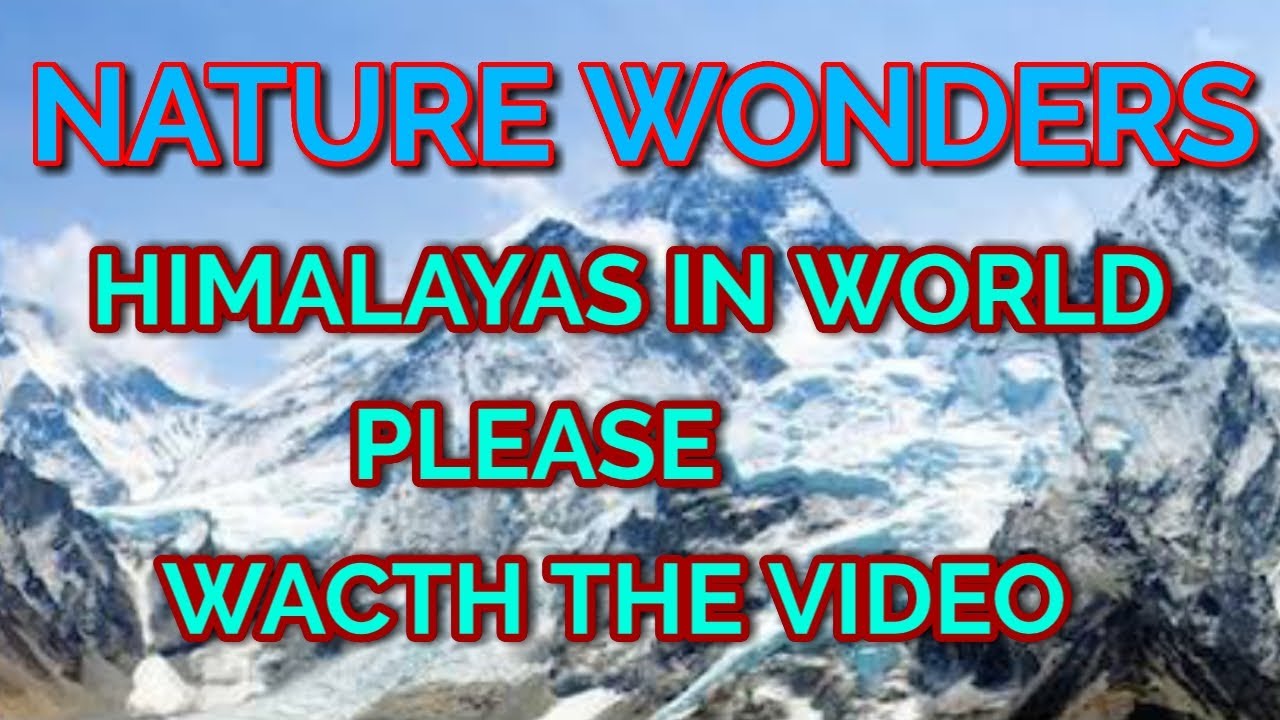 HIMALAYA ISLAND VERY FAMOUS IN THE WORLD// NATURE WONDER'S// - YouTube