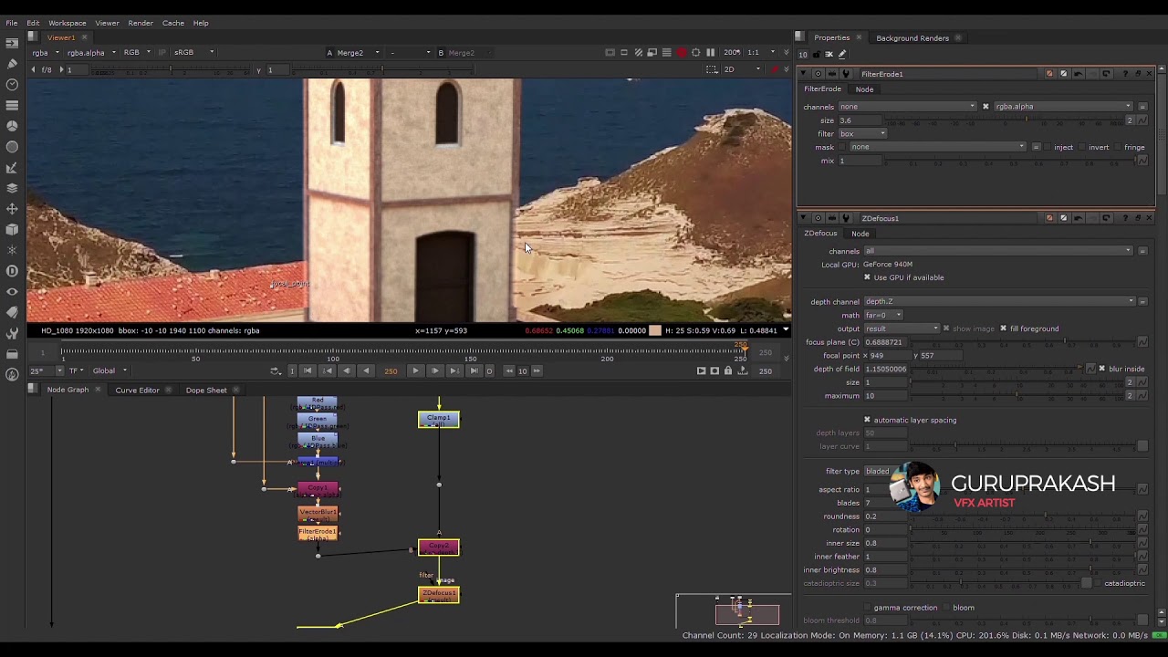 vfx Matchmove and composite Assignment by guruprakash - YouTube