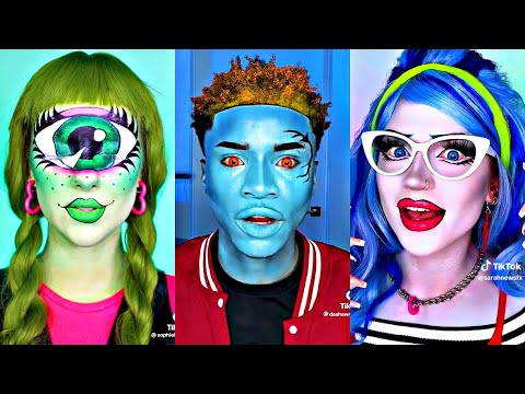 Monster High Makeup Compilation I TikTok 2023