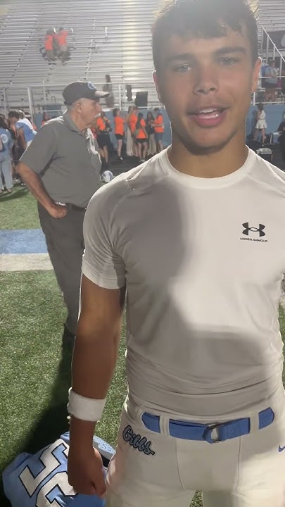 Brady Hughes Interview Interview Shorts Highschoolfootball Football Sports Sportsshorts