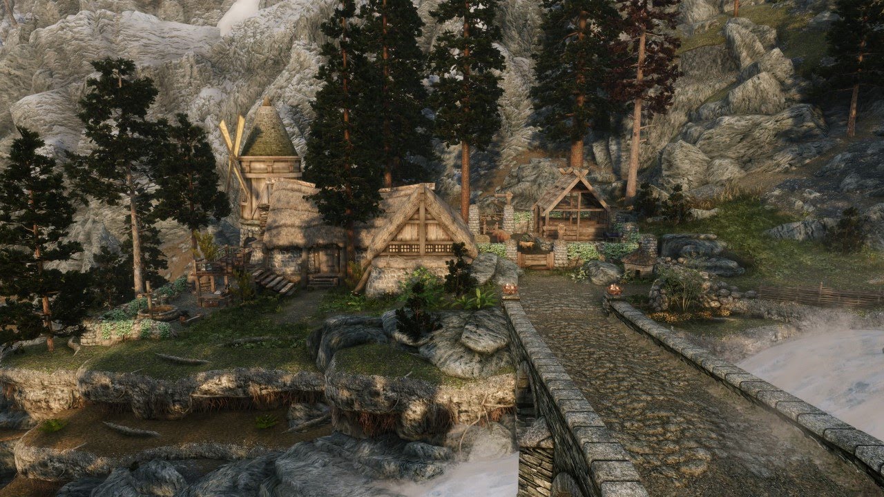 Aonghus House: Skyrim Special Edition Mod Showcase - YouTube