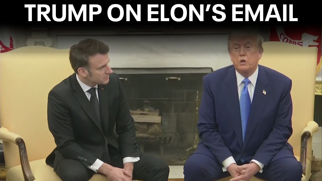 Trump on Elon Musk's email to federal workers - YouTube