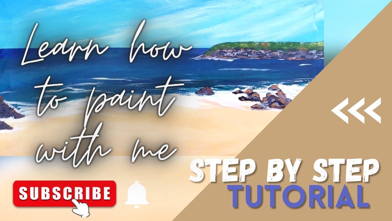 Easy painting tutorial | learn how to paint! step-by-step tutorial ...