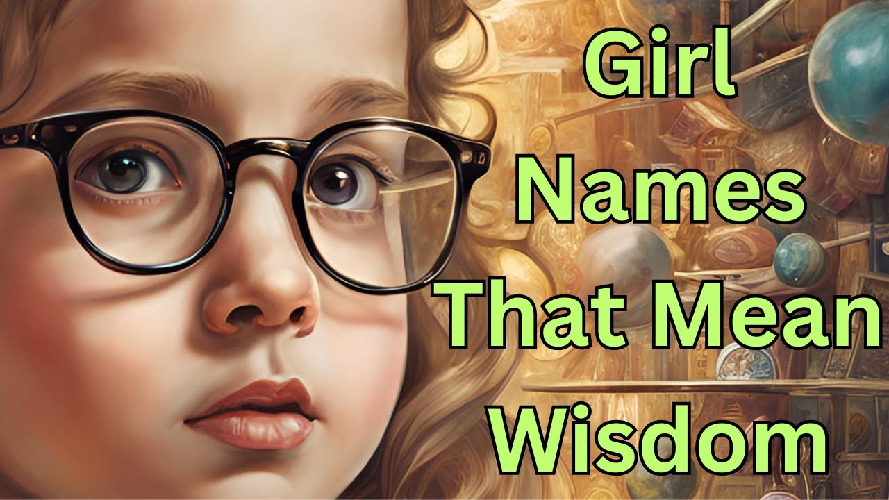 Girl Names That Mean Wisdom - YouTube