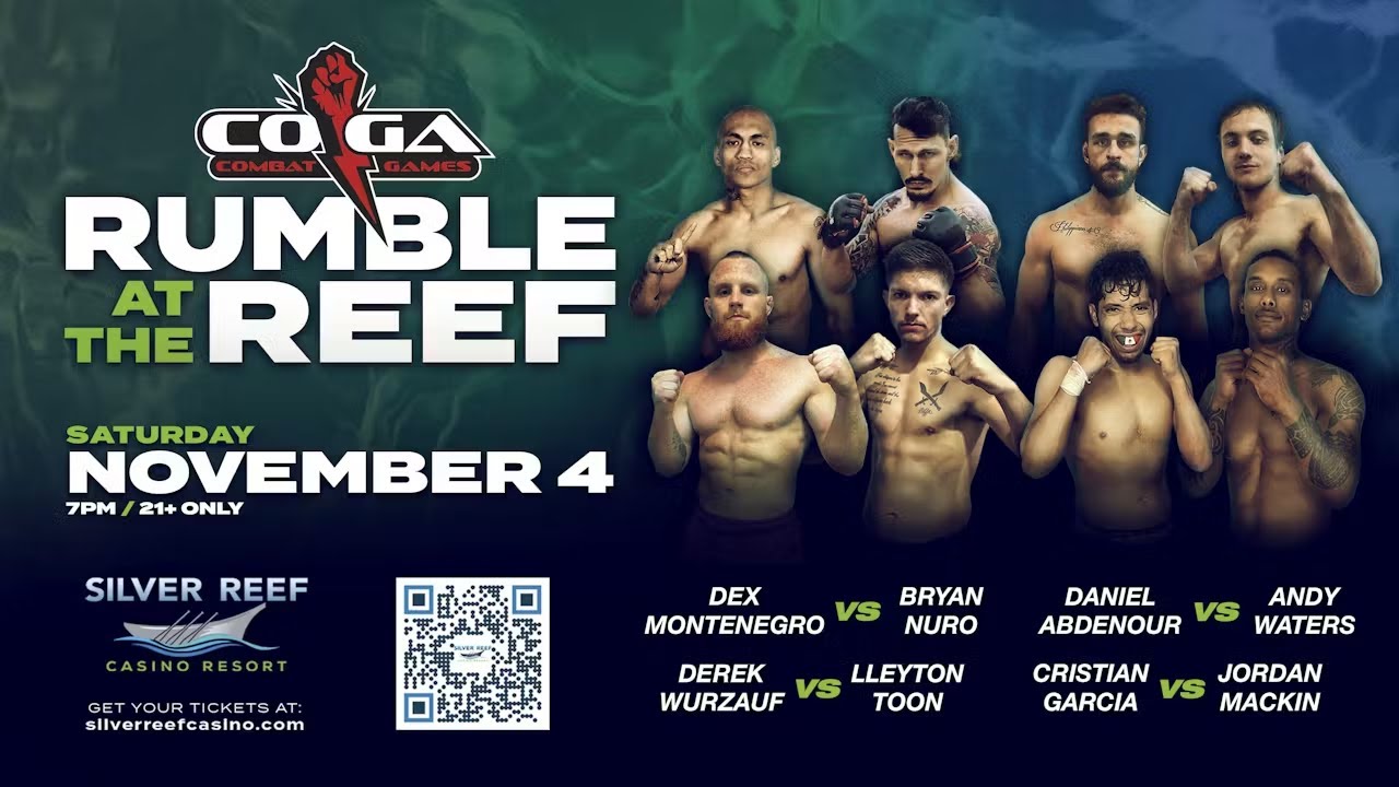 COGA Combat Games 76 Rumble at the Reef 2 Paul Perperidis vs Jake ...