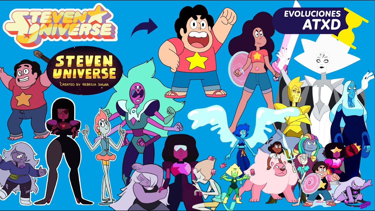 Evolución de Steven Universe (2013 - 2020) | ATXD ⏳ - YouTube