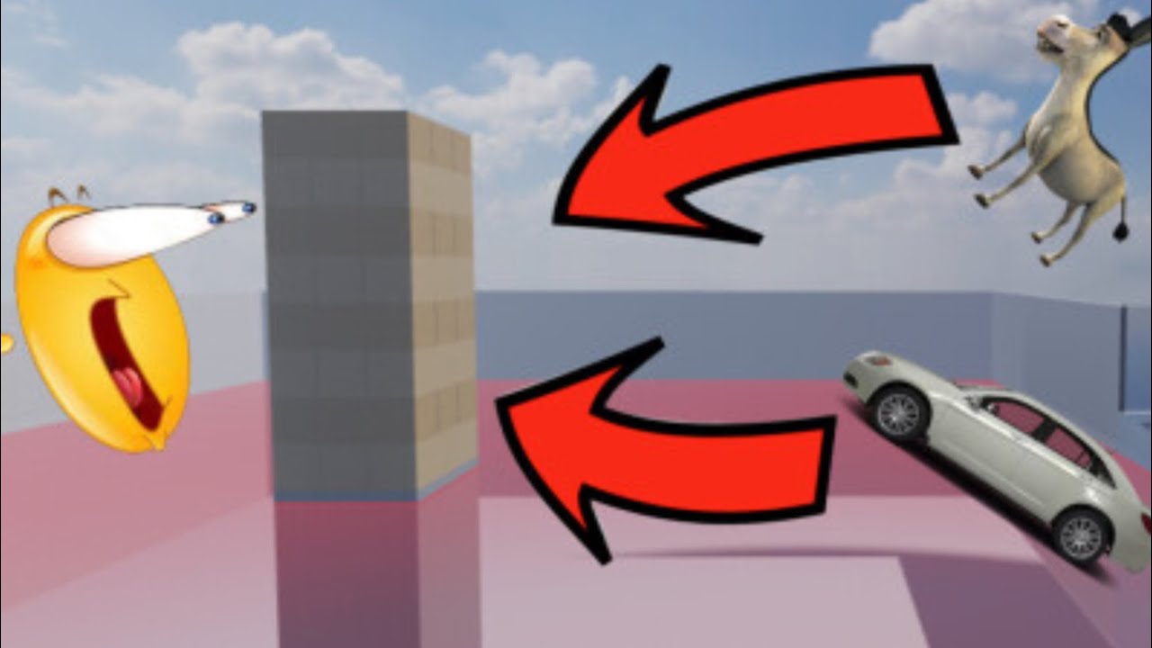 Knock the blocks - Roblox - YouTube