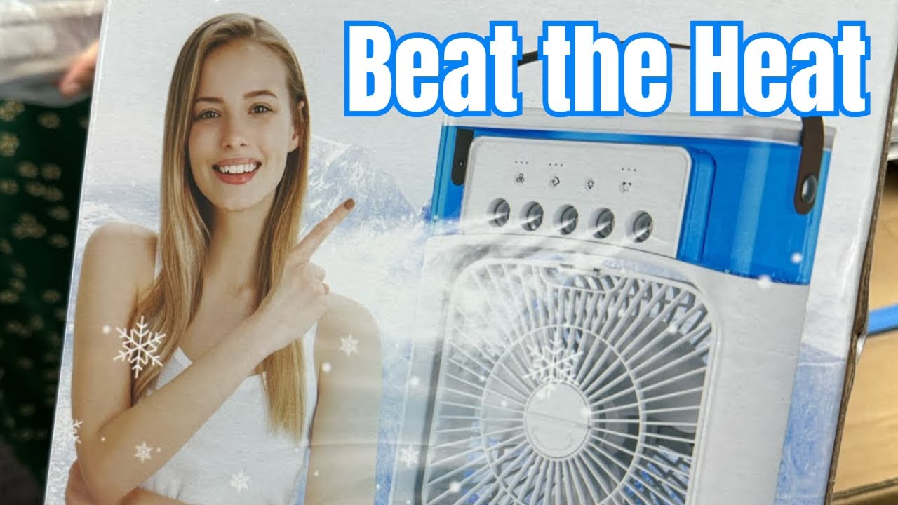 Ice Cooled Table Fan Unboxing: Beat the Heat! - YouTube