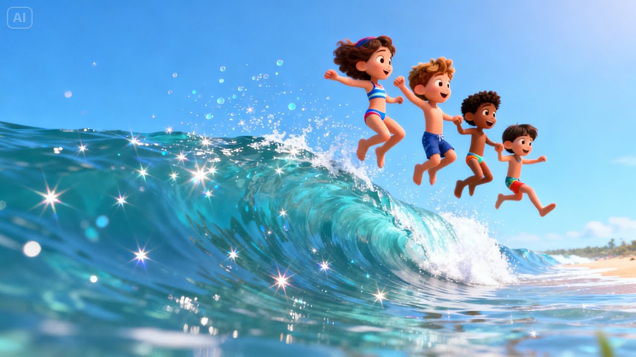 Fun Day at the Beach 🌞🏖️ | Beach Song for Kids | Summer Songs for ...