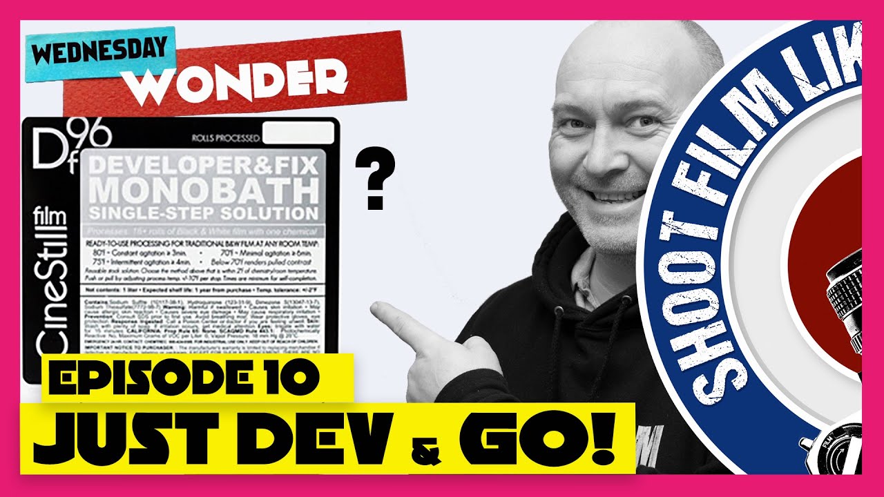 Cinestill Monobath Developer - First Time Try! - YouTube