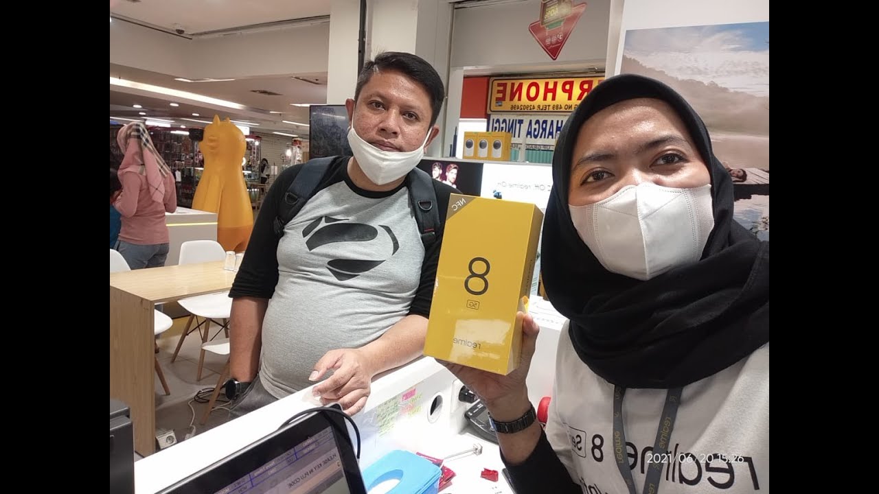 Unboxing & Hands On Realme 8 5G - Biru Supersonic - YouTube