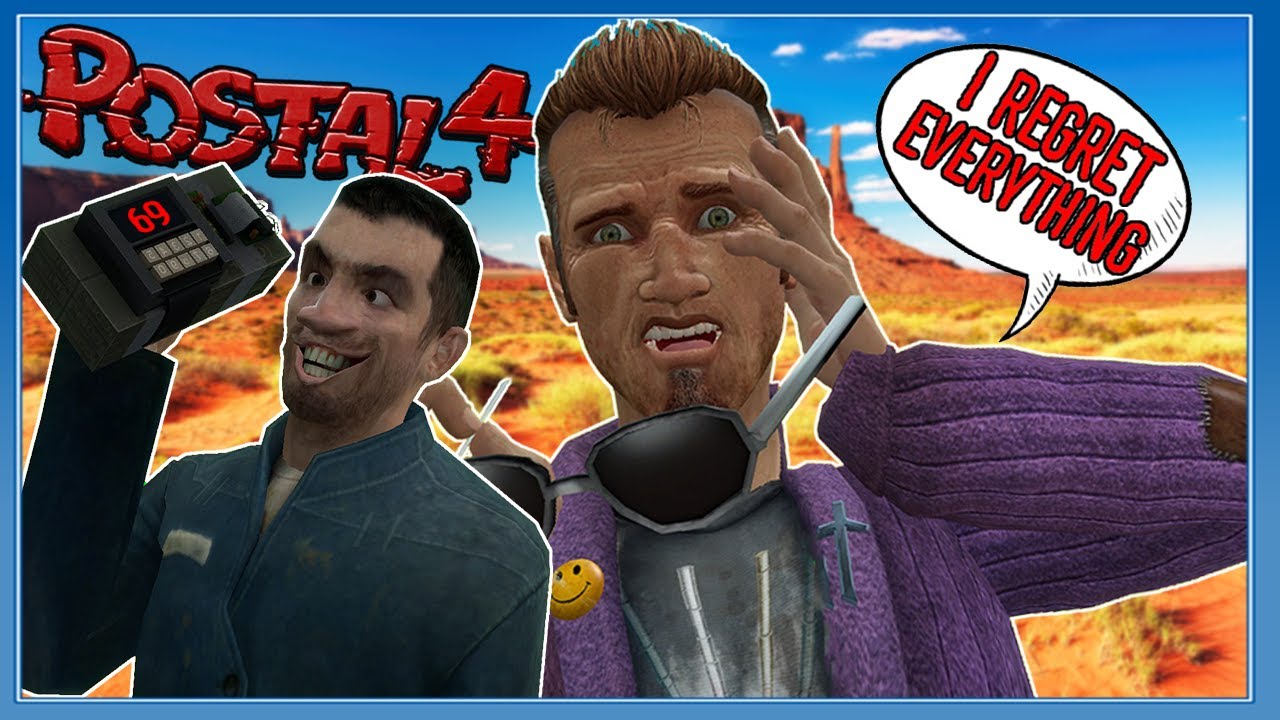 I REGRET EVERYTHING!!! (Postal 4 funny moments!) - YouTube