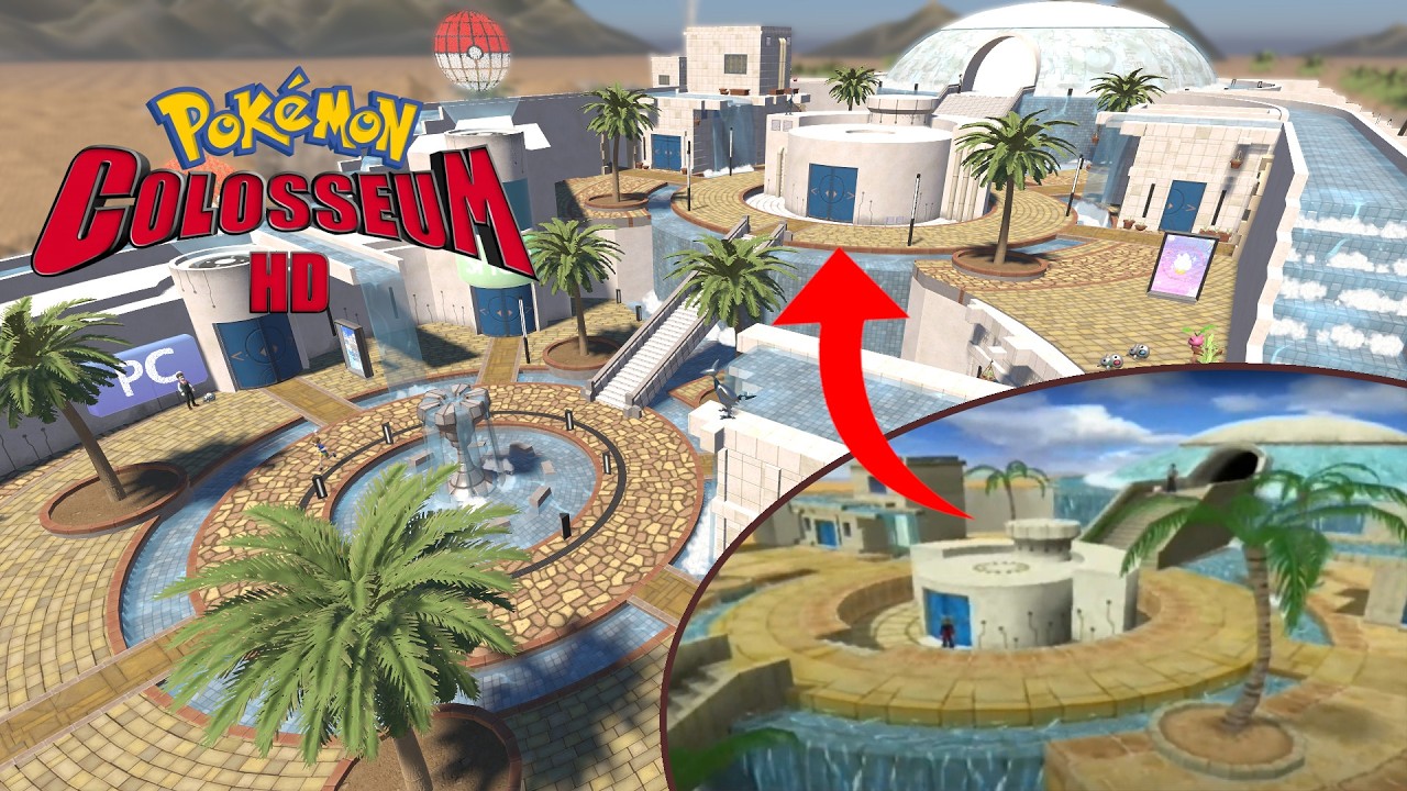 Pokemon Colosseum Remake trailer [Phenac City] - YouTube
