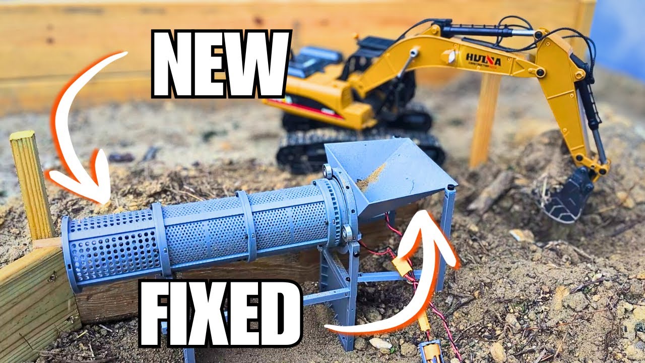 DIY: RC Trommel Screener gets a Major Upgrade - YouTube