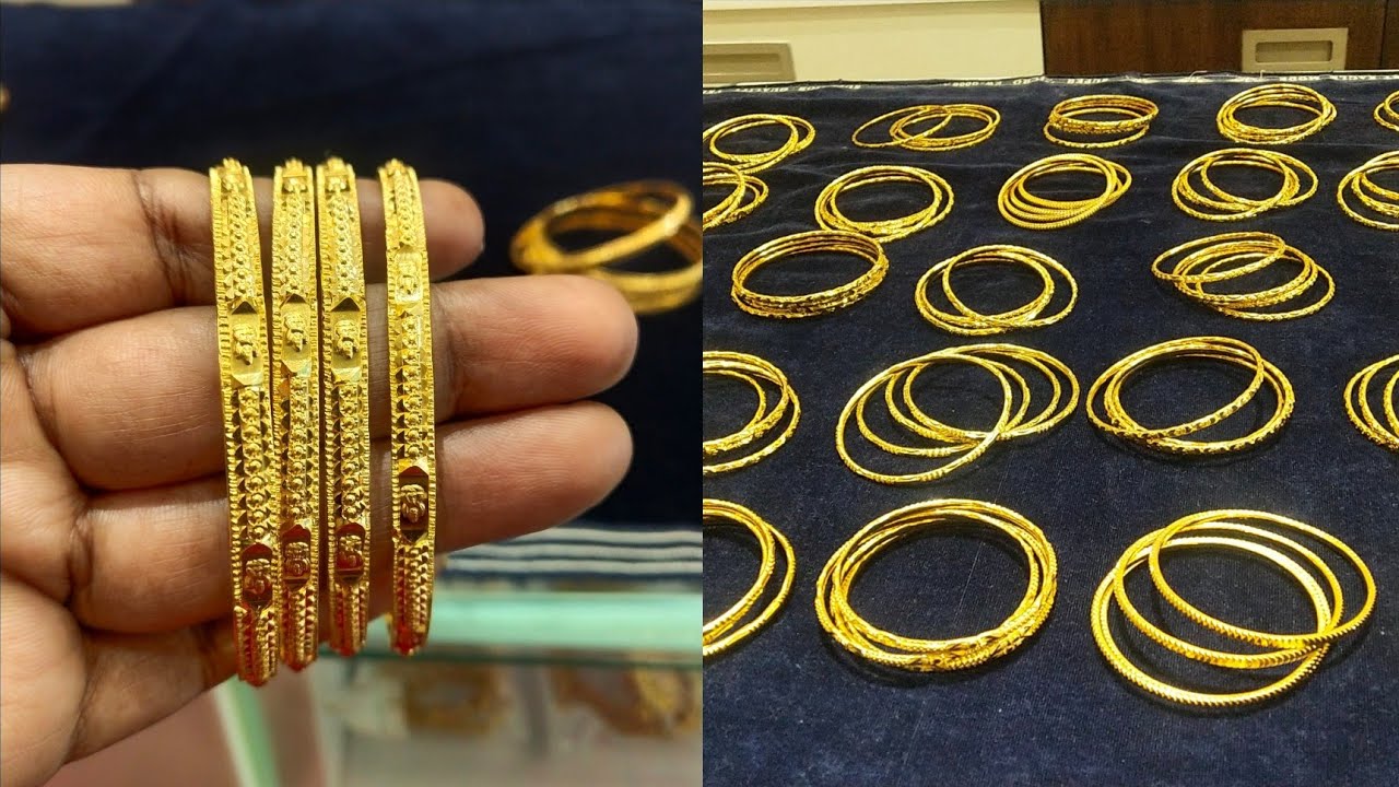 Goldsheet daily use 4set Bangels with weight and address and Return ...