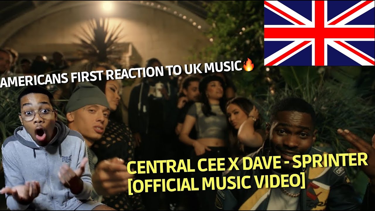 AMERICAN LISTENS TO UK MUSIC🔥 | Central Cee x Dave - Sprinter [official ...