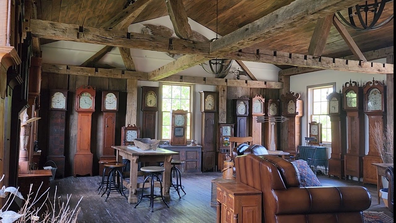 Tour a Stunning Collection of Antique Tall Case Clocks! History of Ohio ...