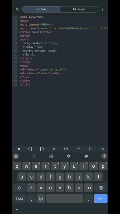 Simple Loader Animation using html and css #simplecode - YouTube