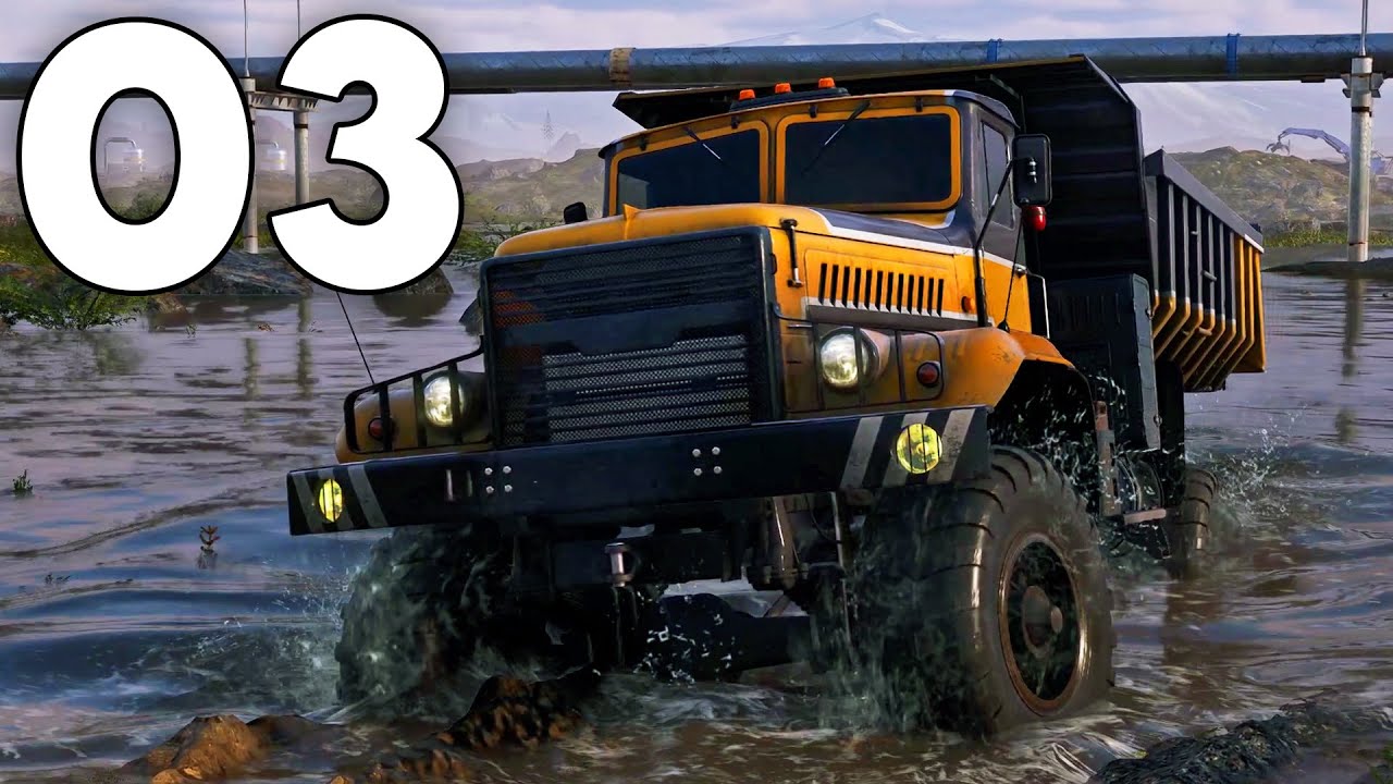 Stuck in the Mud in RoadCraft - This Game is Impossible - YouTube