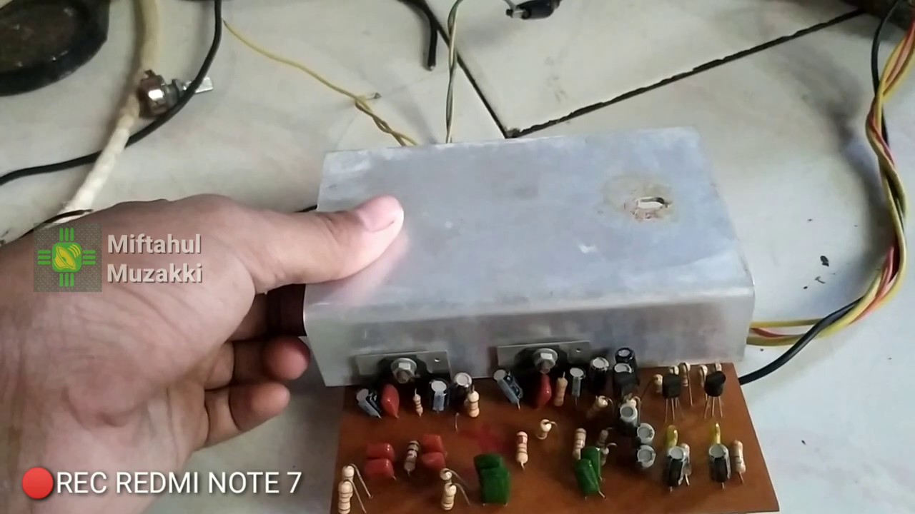 Chip #Amplifier LA4446 BTL - EKO AB 32 - YouTube