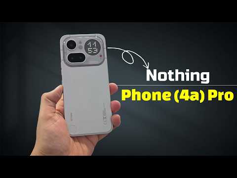 Nothing Phone (4a) Pro First Look ⚡এমন ফোনই তো আমরা চাই