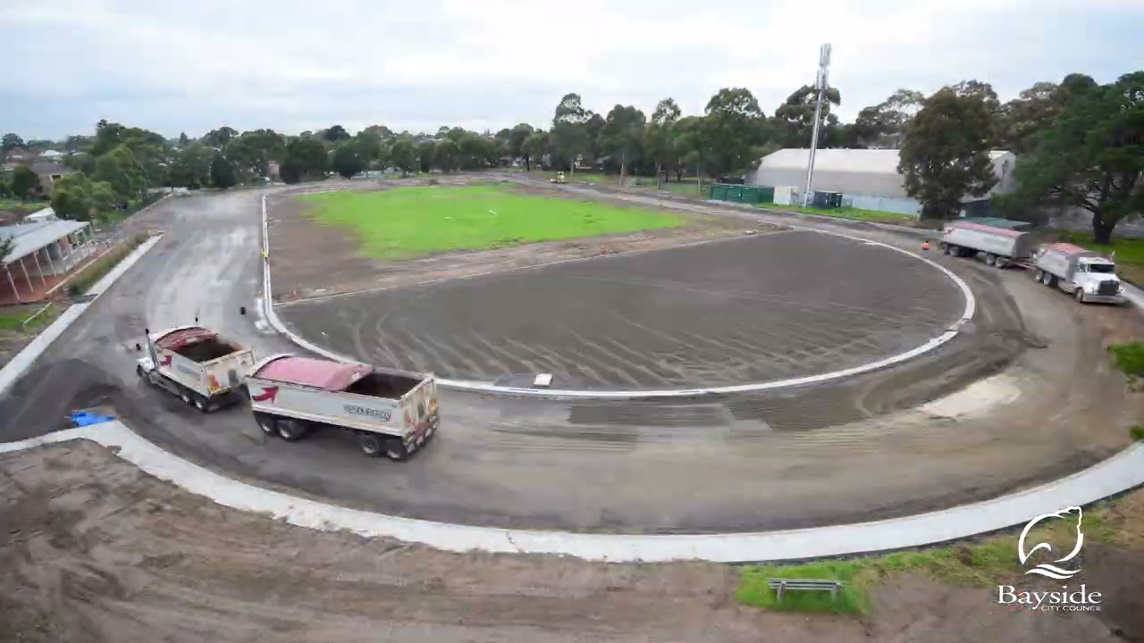 Sandringham Athletics Track Upgrade - YouTube