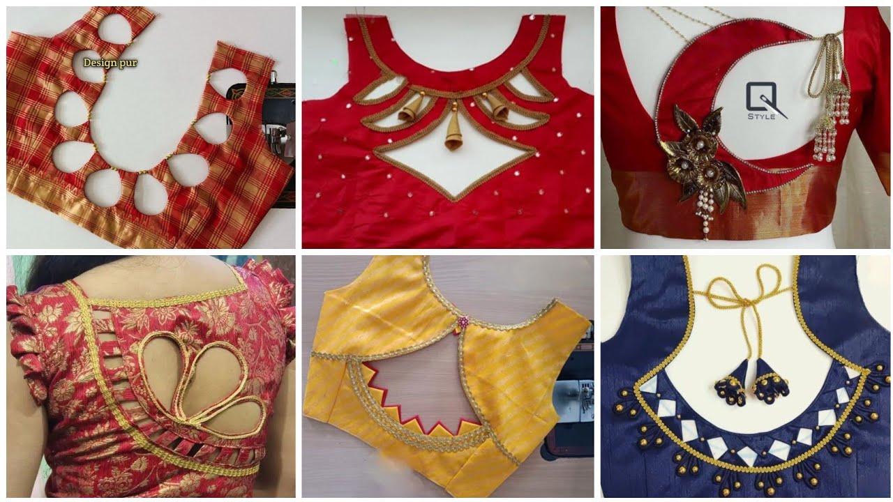 new blouse back design ideas 2025 | ब्लाउज की नई डिजाइन बहुत ही खूबसूरत ...