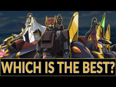 These Are the Top 15 Knightmare Frames in the Entire Code Geass Universe