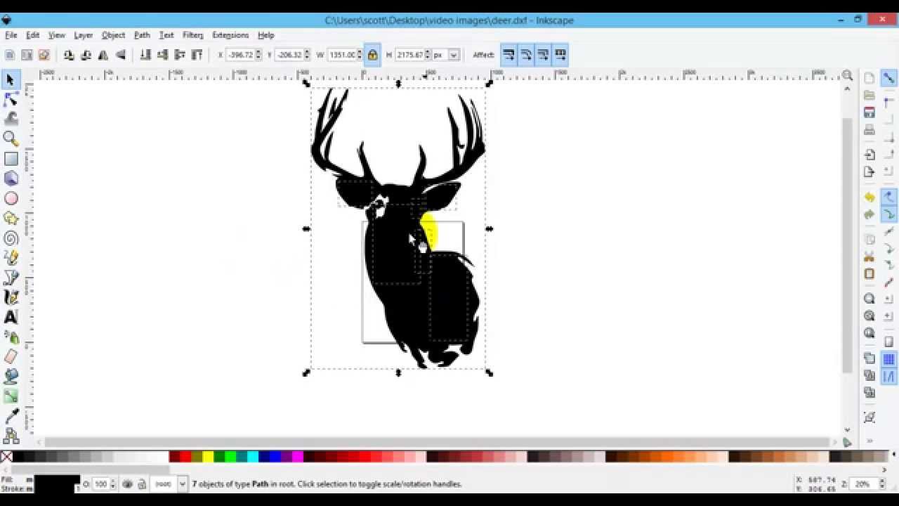 Inkscape training video 3 - YouTube