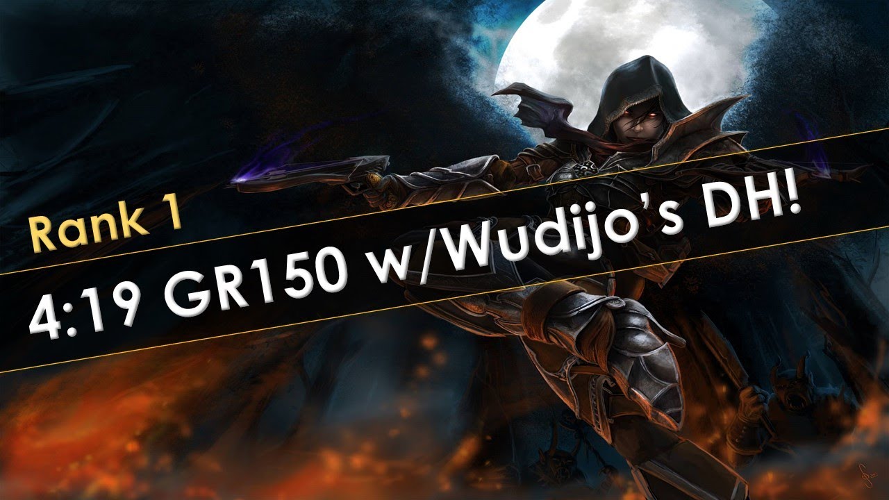 Diablo 3 Rank 1 4 Player GR150 in 4:19 with Wudijo's Support Demon ...