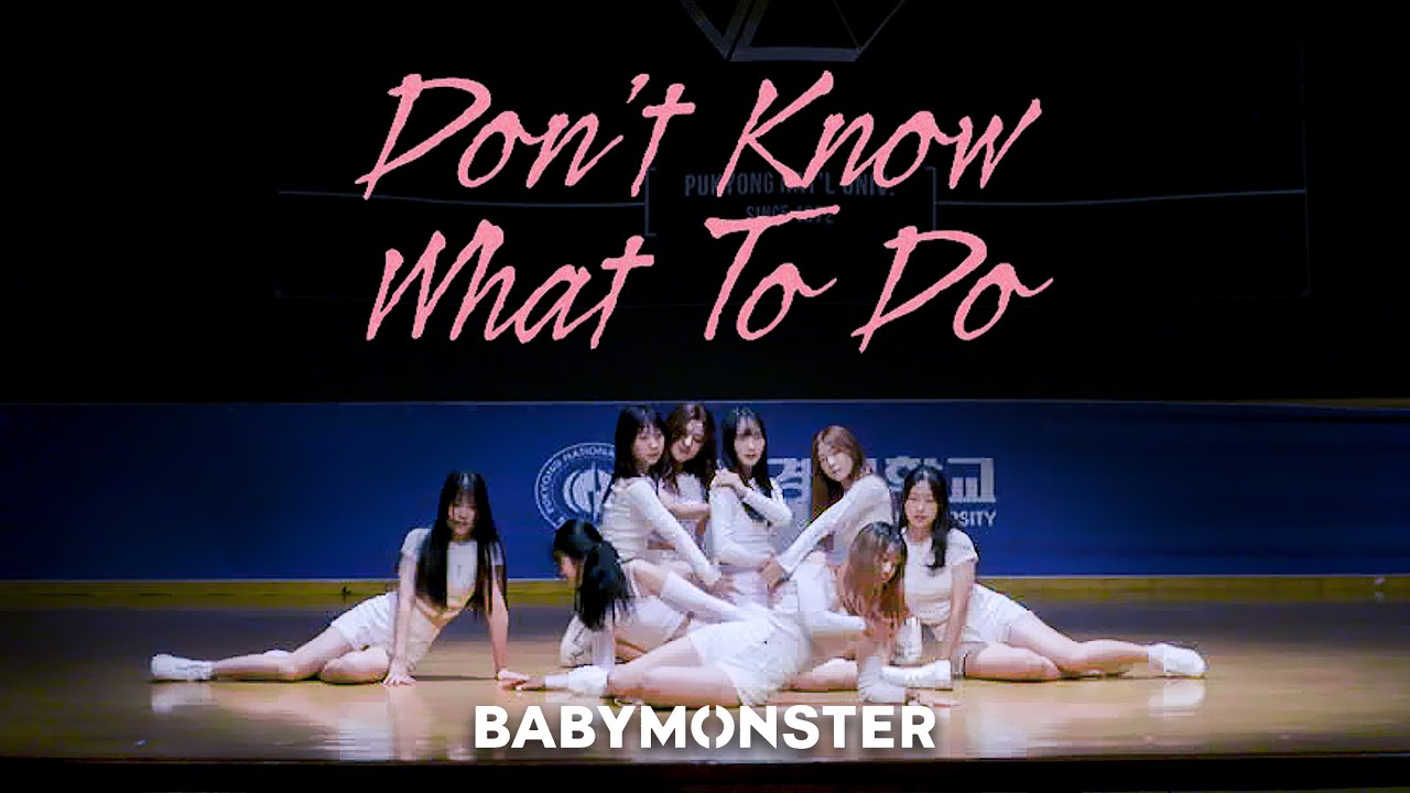 BLACKPINK - 'Don't Know What To Do' BABYMONSTER Dance Cover | 댄스동아리 UCDC DANCE SHOWCASE - YouTube
