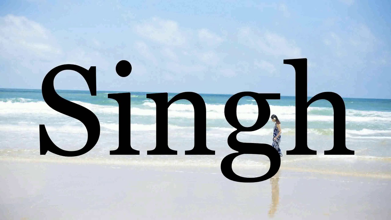 How To Pronounce Singh🌈🌈🌈🌈🌈🌈Pronunciation Of Singh - YouTube