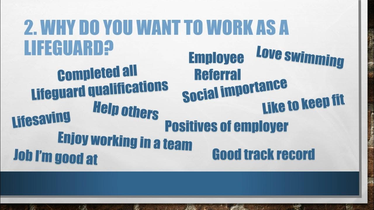 Top 5 Most Asked Lifeguard Interview Questions and Answers - YouTube
