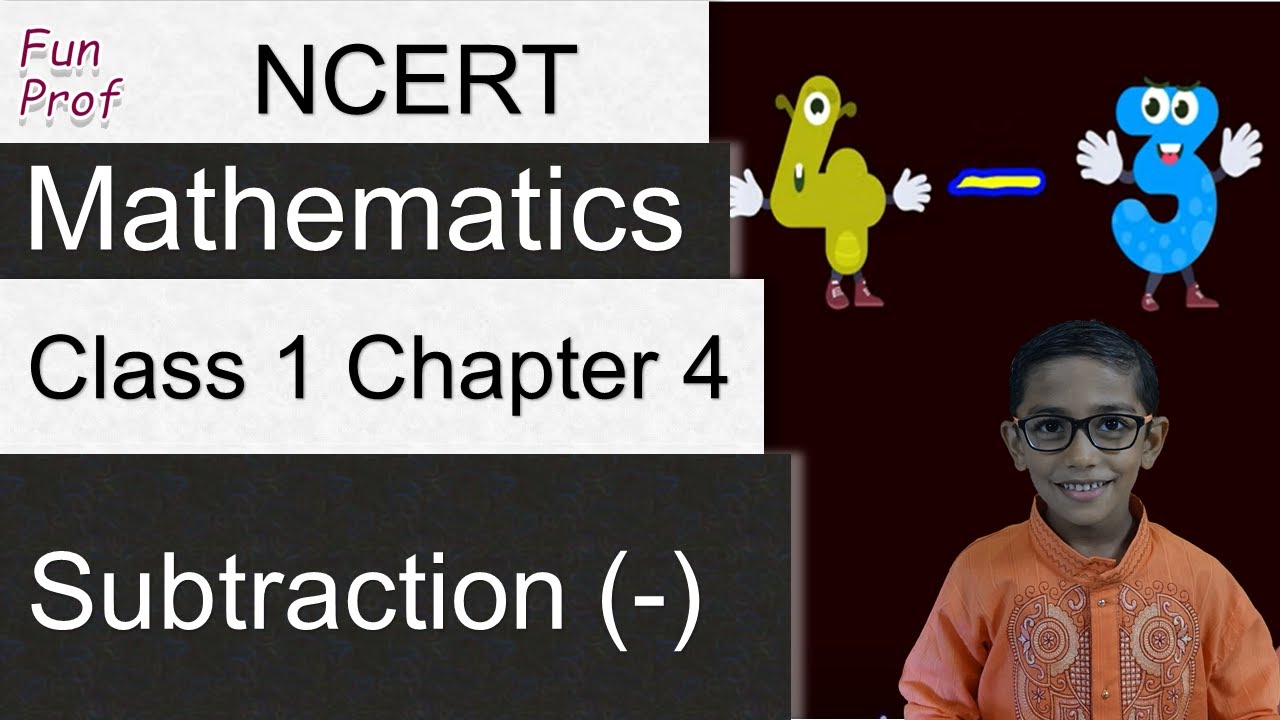 NCERT Class 1 Mathematics Chapter 4: Subtraction | English | CBSE ...