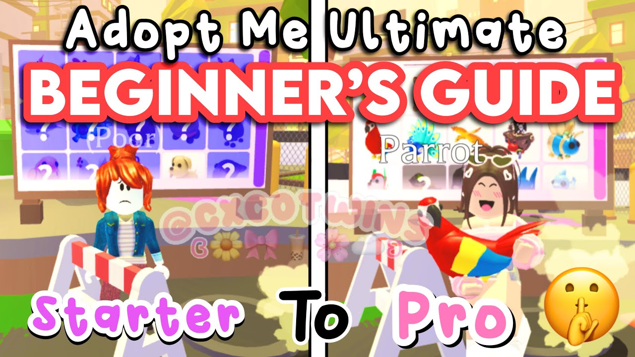 🪄*ULTIMATE* Adopt Me BEGINNER’S GUIDE (Get Rich)💰Its Cxco Twins - YouTube