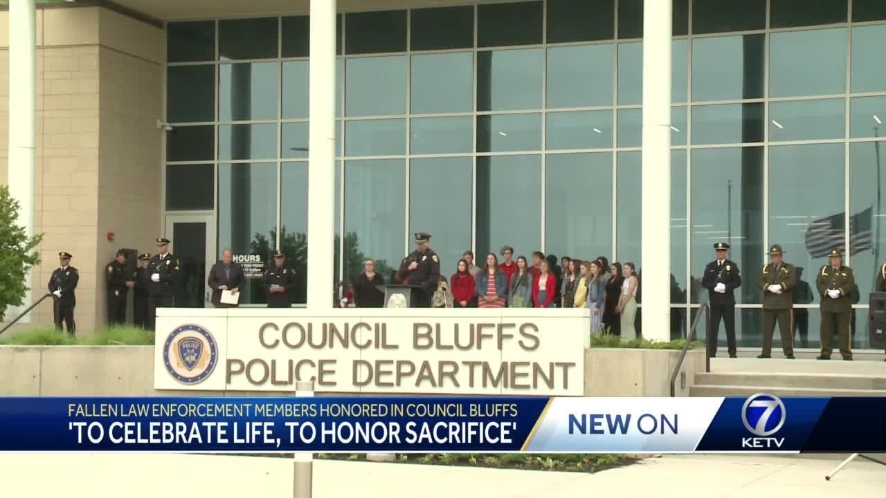 Fallen law enforcement officers honored at Council Bluffs Police ...