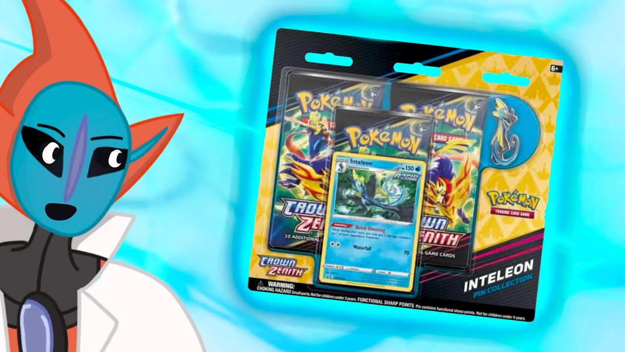 Inteleon Crown Zenith Pin Collection Opening! - YouTube