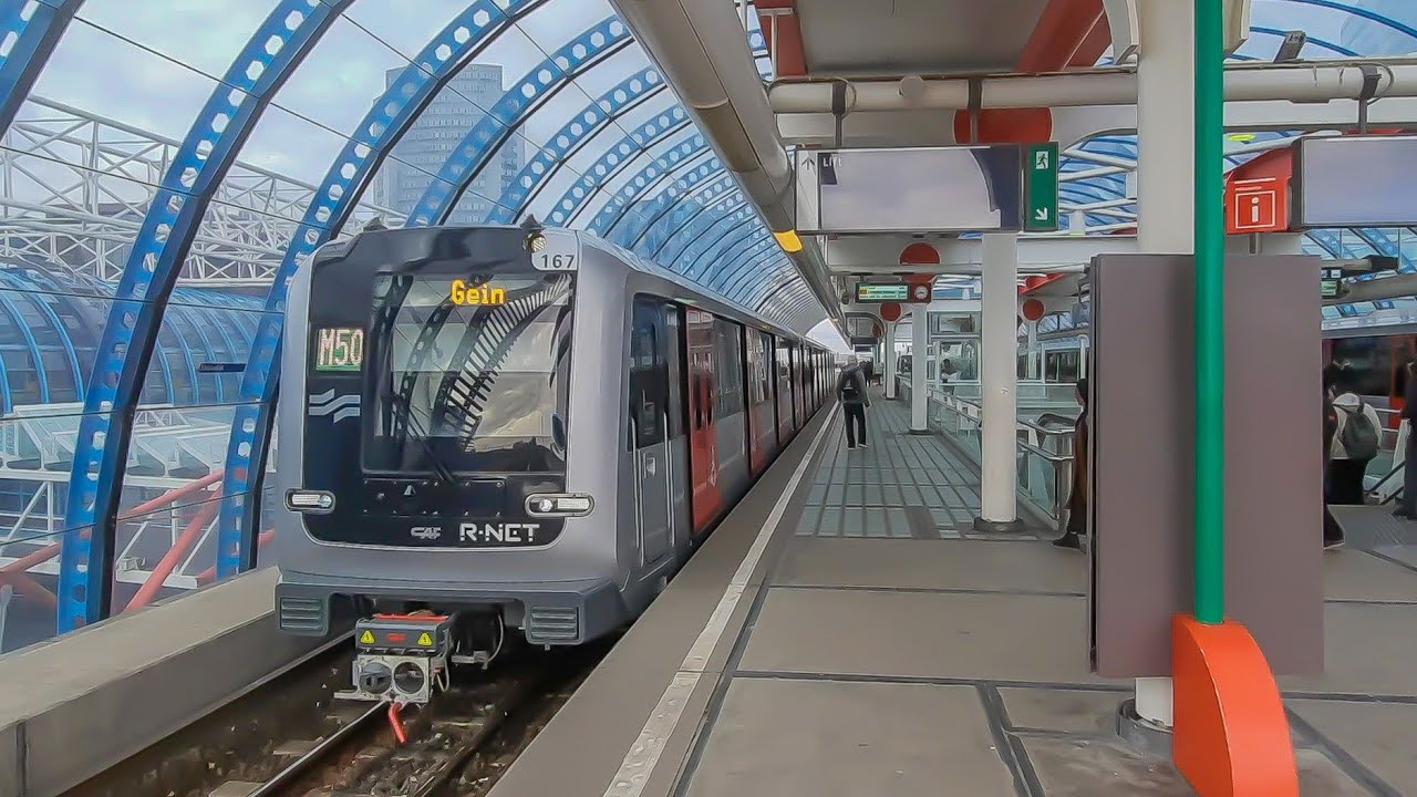 REVIEW: DE NIEUWSTE METRO VAN AMSTERDAM | CAF INNEO M7 | Randoms - YouTube