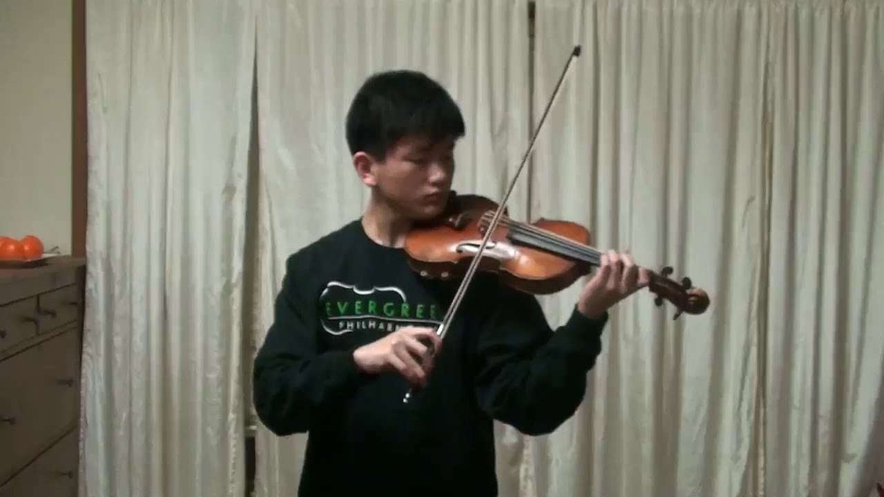 Evergreen 2020 Audition Bryce Wang - YouTube