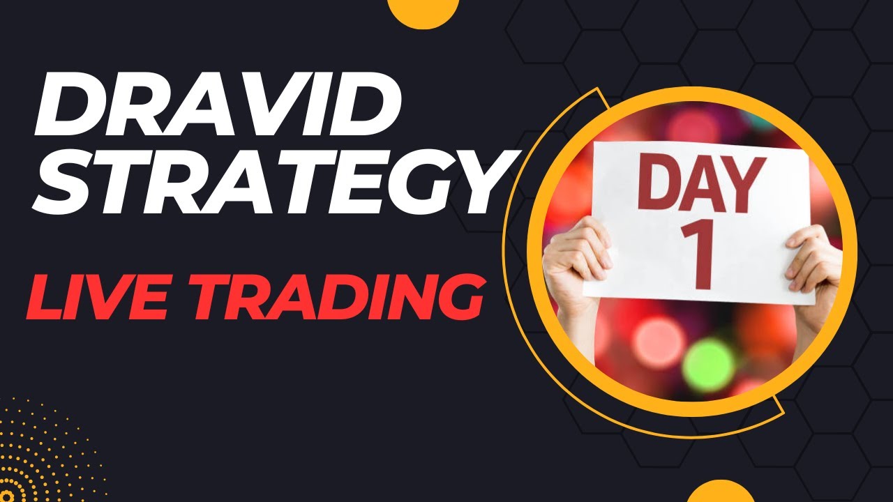 Tradetron live trading algo Dravid strategy day 1 - YouTube
