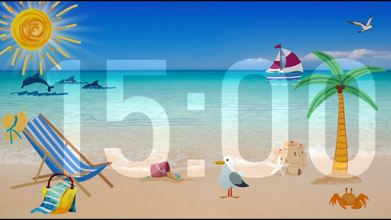 15 Minute Timer - Summer Themed - YouTube